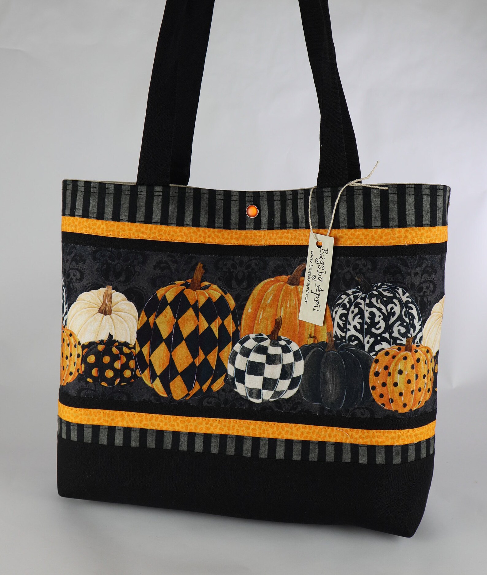 Halloween Shoulder Bag Pumpkin Handbag Purse Fall Harvest Tote | Etsy