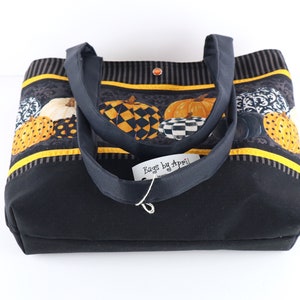 Halloween Shoulder Bag Pumpkin Handbag Purse Fall Harvest Tote - Etsy