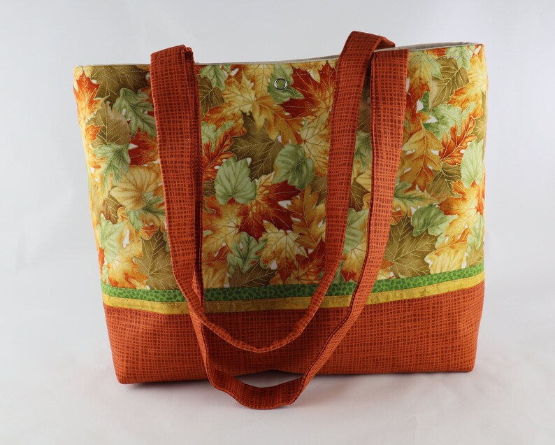 Autumn Leaves Shoulder Bag Purse Fall Colors Handbag Tote | Etsy