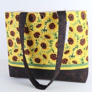 Sunflower Fields Shoulder Bag Purse Summer Floral Garden Handbag Tote ...