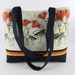 Praying Mantis Shoulder Bag Lily Garden Purse Summer Flowers Handbag ...