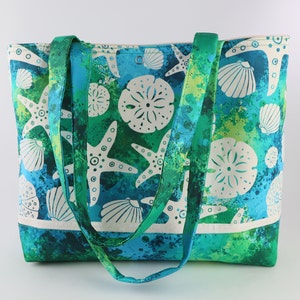 Seashells Shoulder Bag Purse Ocean Beach Tote Sea Shells Handbag - Etsy