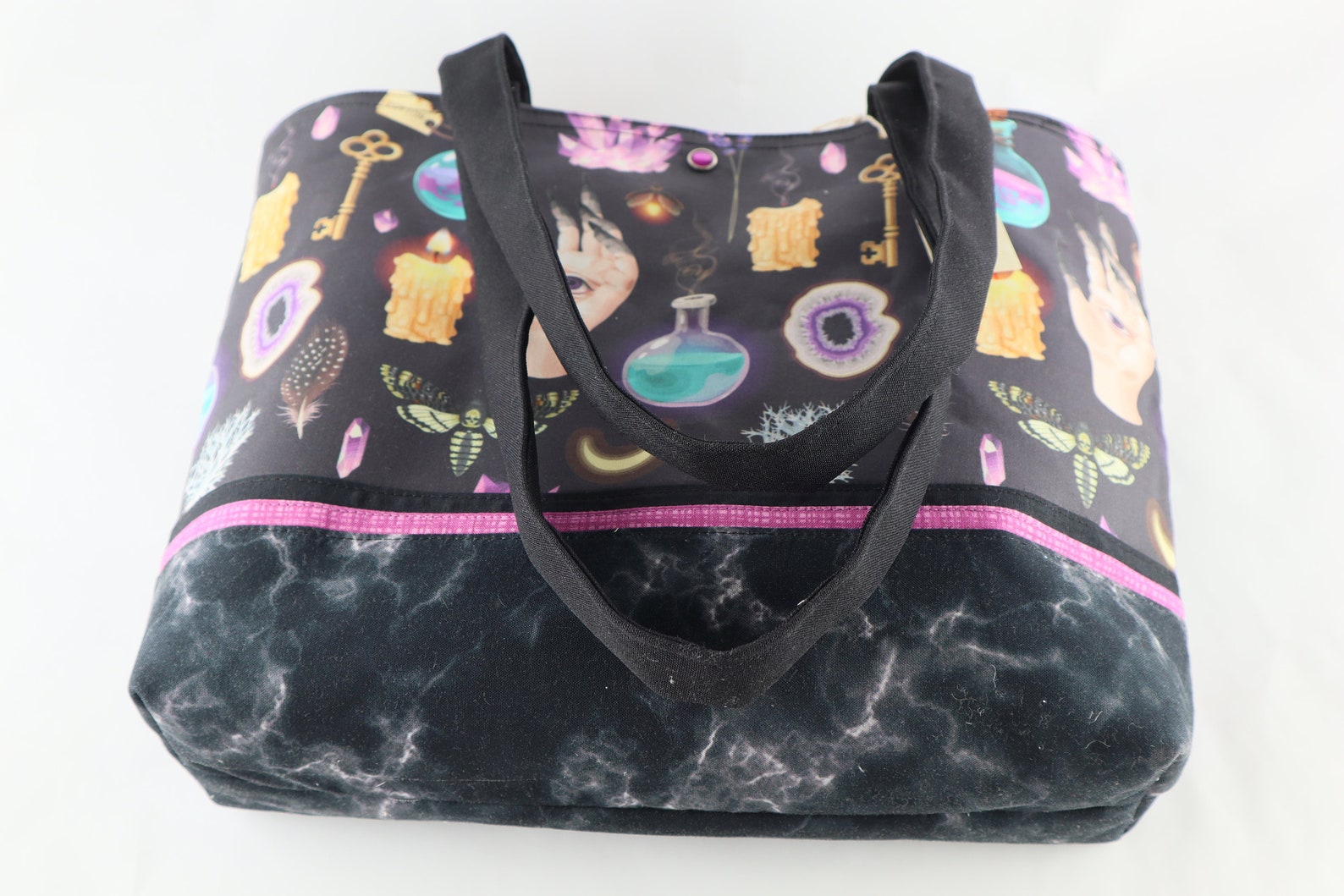 Witchcraft Shoulder Bag Purse Witchy Magic Handbag Tote Bags | Etsy