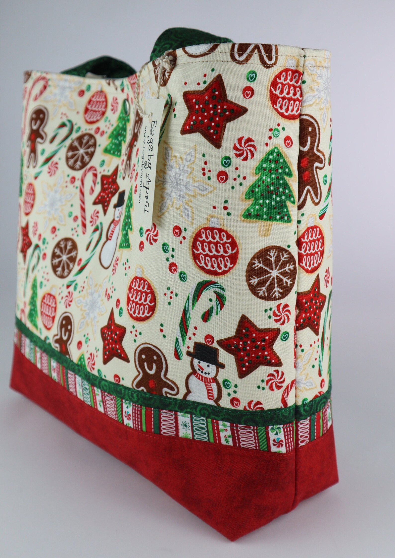 Holiday Sugar Cookies Shoulder Bag Gingerbread Purse Christmas Tree ...