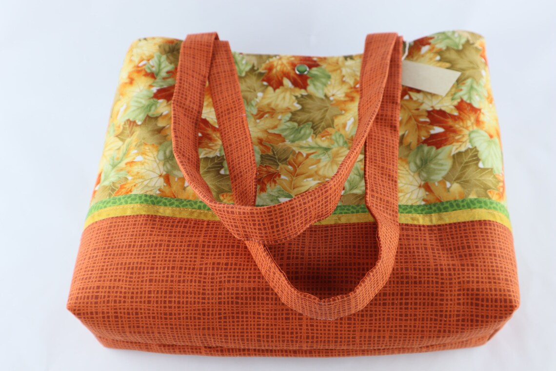 Autumn Leaves Shoulder Bag Purse Fall Colors handbag tote | Etsy