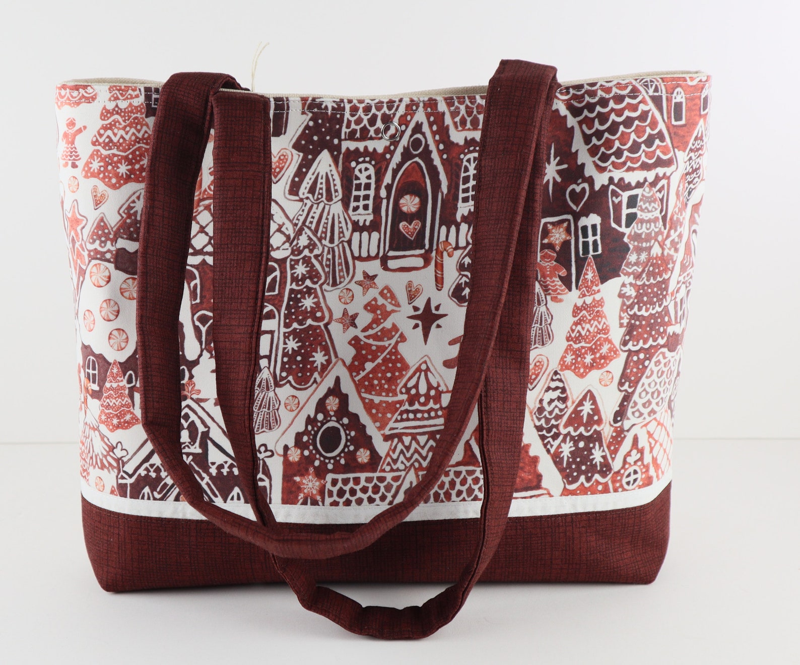 Gingerbread Houses Shoulder Bag Purse Holiday Villiage Handbag - Etsy