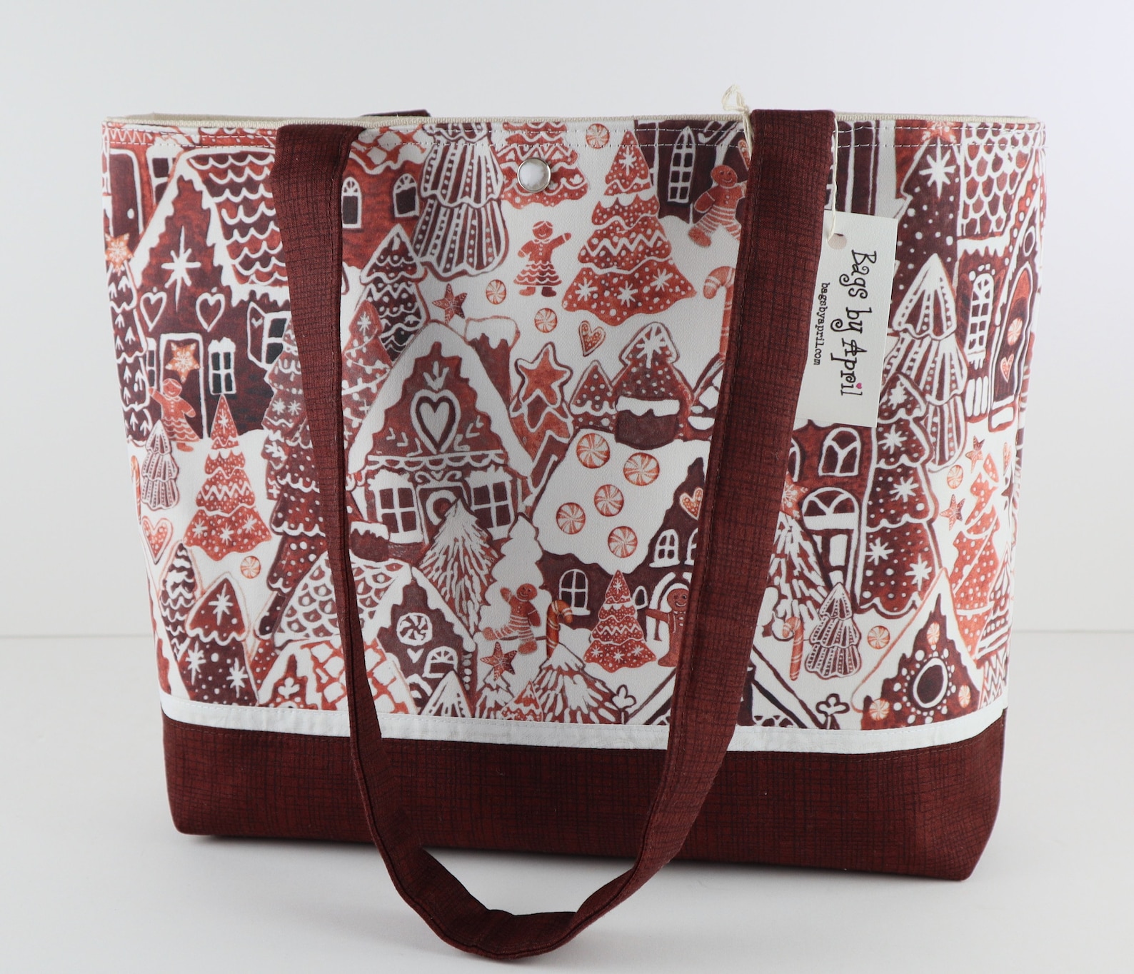 Gingerbread Houses Shoulder Bag Purse Holiday Villiage Handbag - Etsy