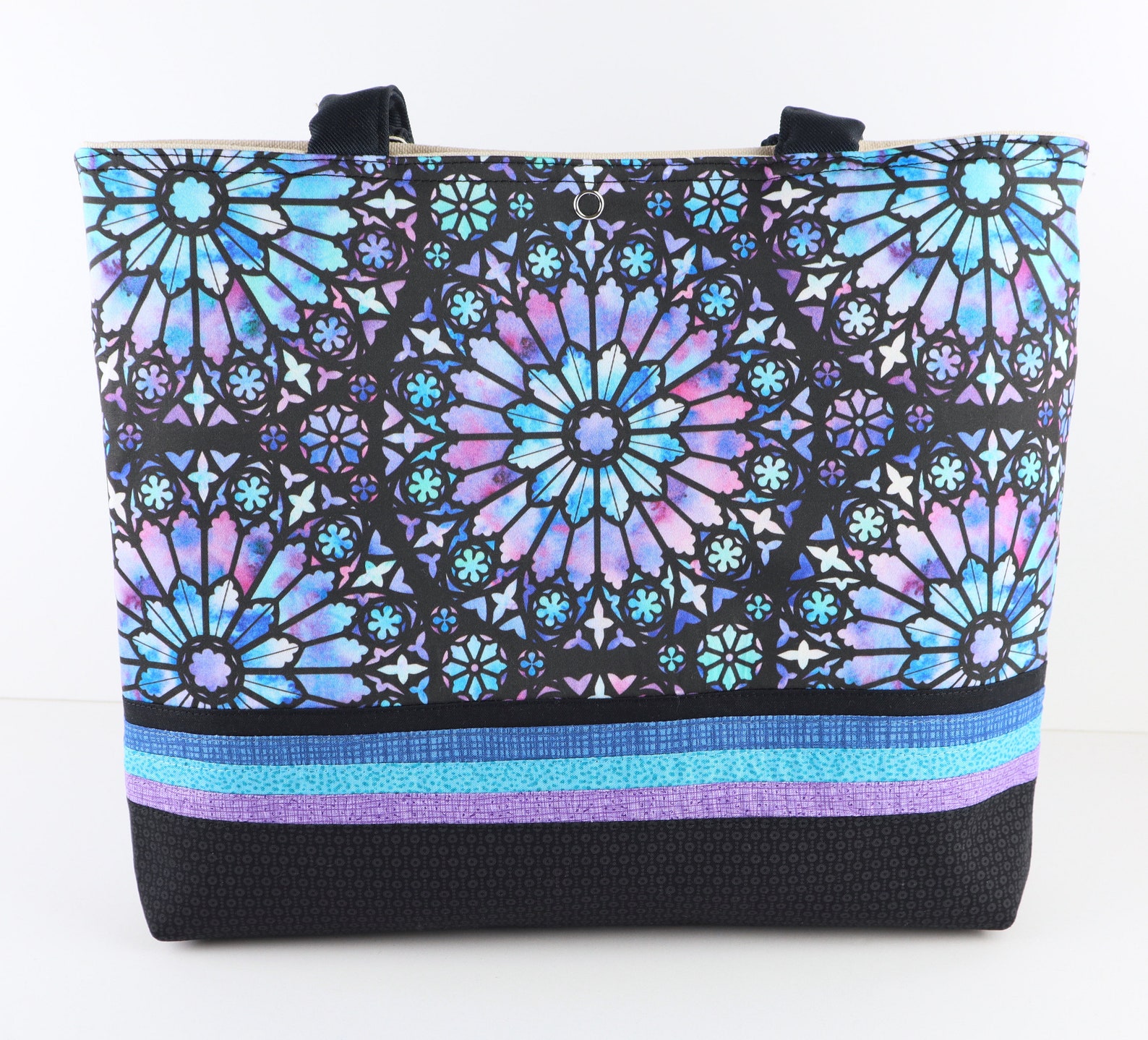 Stained Glass Window Shoulder Bag Mosaic Handbag Mandala Purse | Etsy