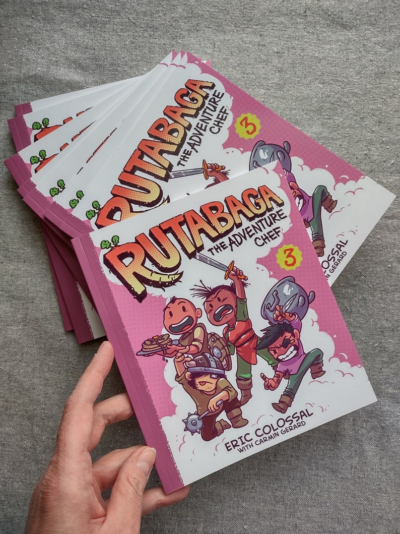 Rutabaga the Adventure Chef Book 3 Signed by the Artist - Etsy
