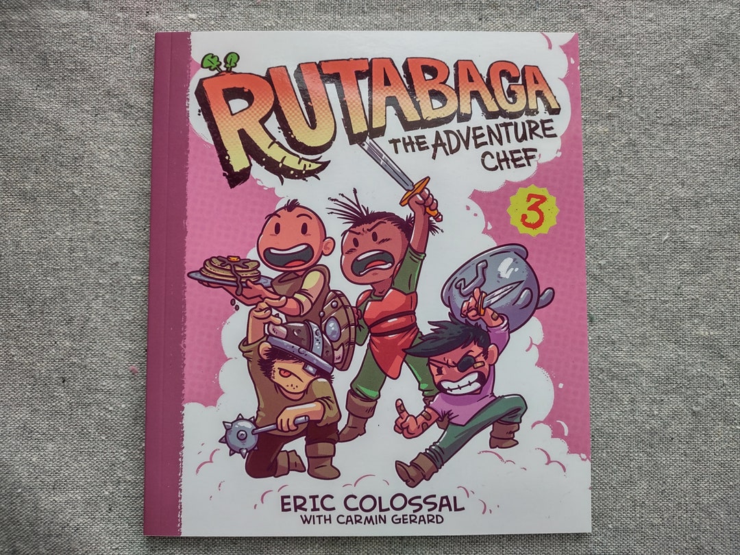 Rutabaga the Adventure Chef Book 3 Signed by the Artist - Etsy