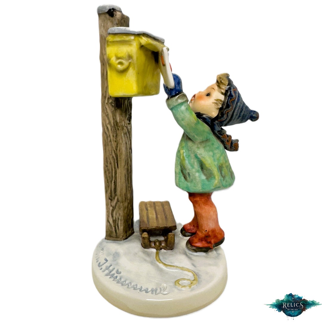 Vintage Goebel Hummel 'letter to Santa Claus' Figurine Hum 340 TMK-5, 7 ...