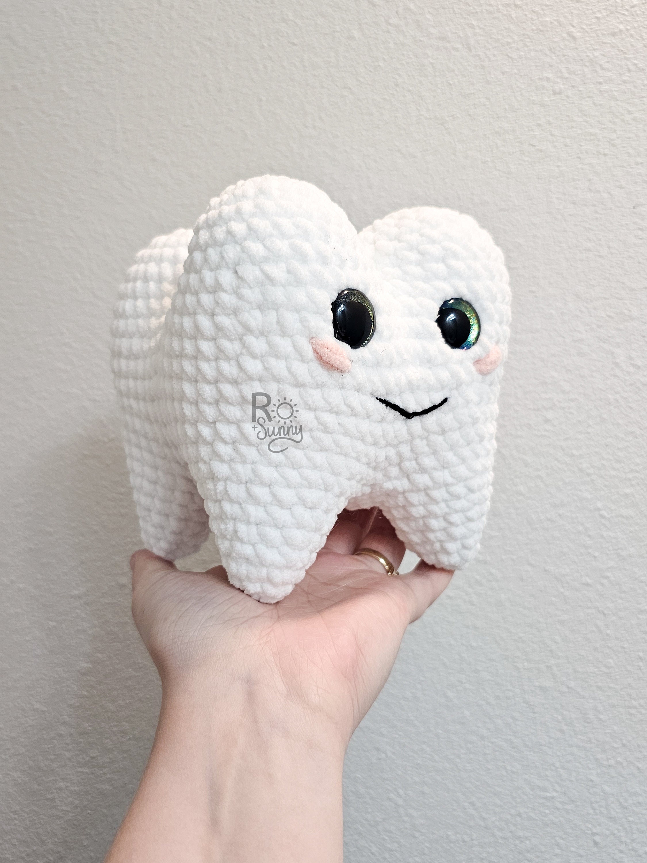 Made-to-order the Tooth Fairy's Magic Tooth Pillow Handmade Amigurumi ...
