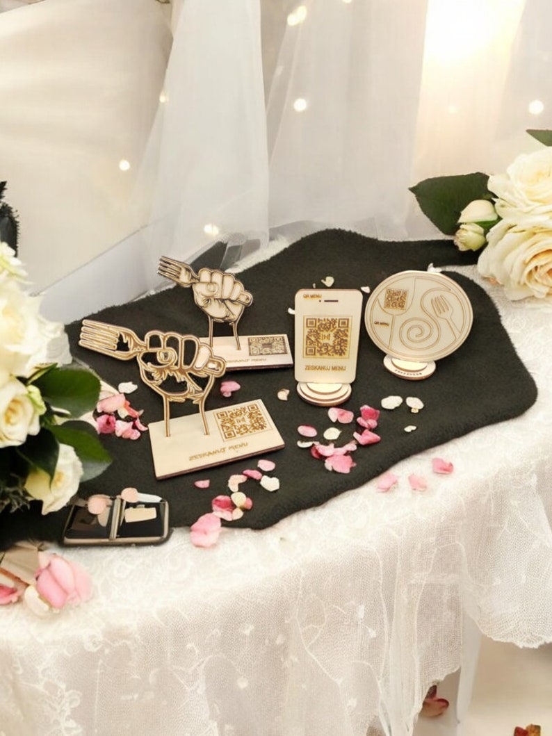 QR MENU Dxf - Svg - Ai - Etsy