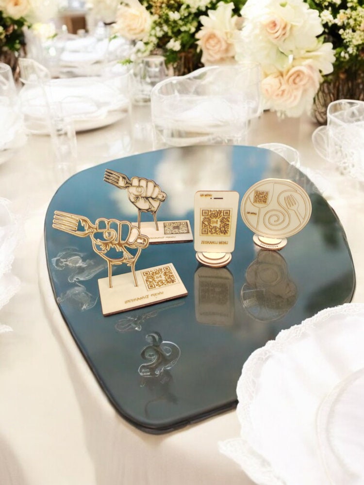 QR MENU Dxf - Svg - Ai - Etsy