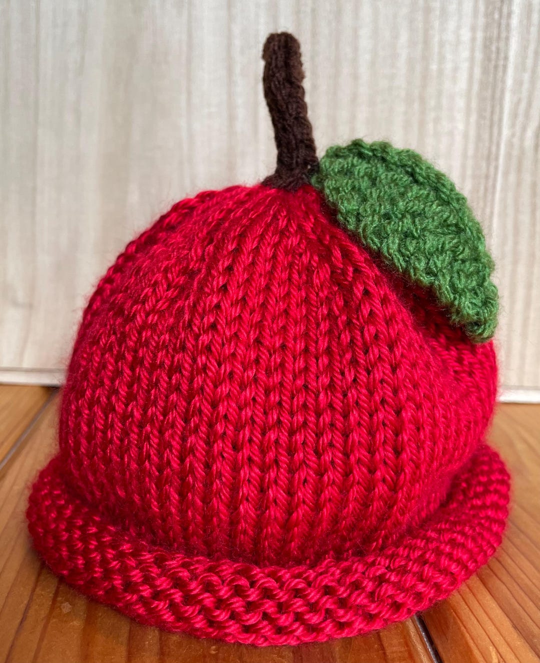 Red Apple Baby Hat, Red Apple Newborn Hat, Red Apple Child Hat, Red ...