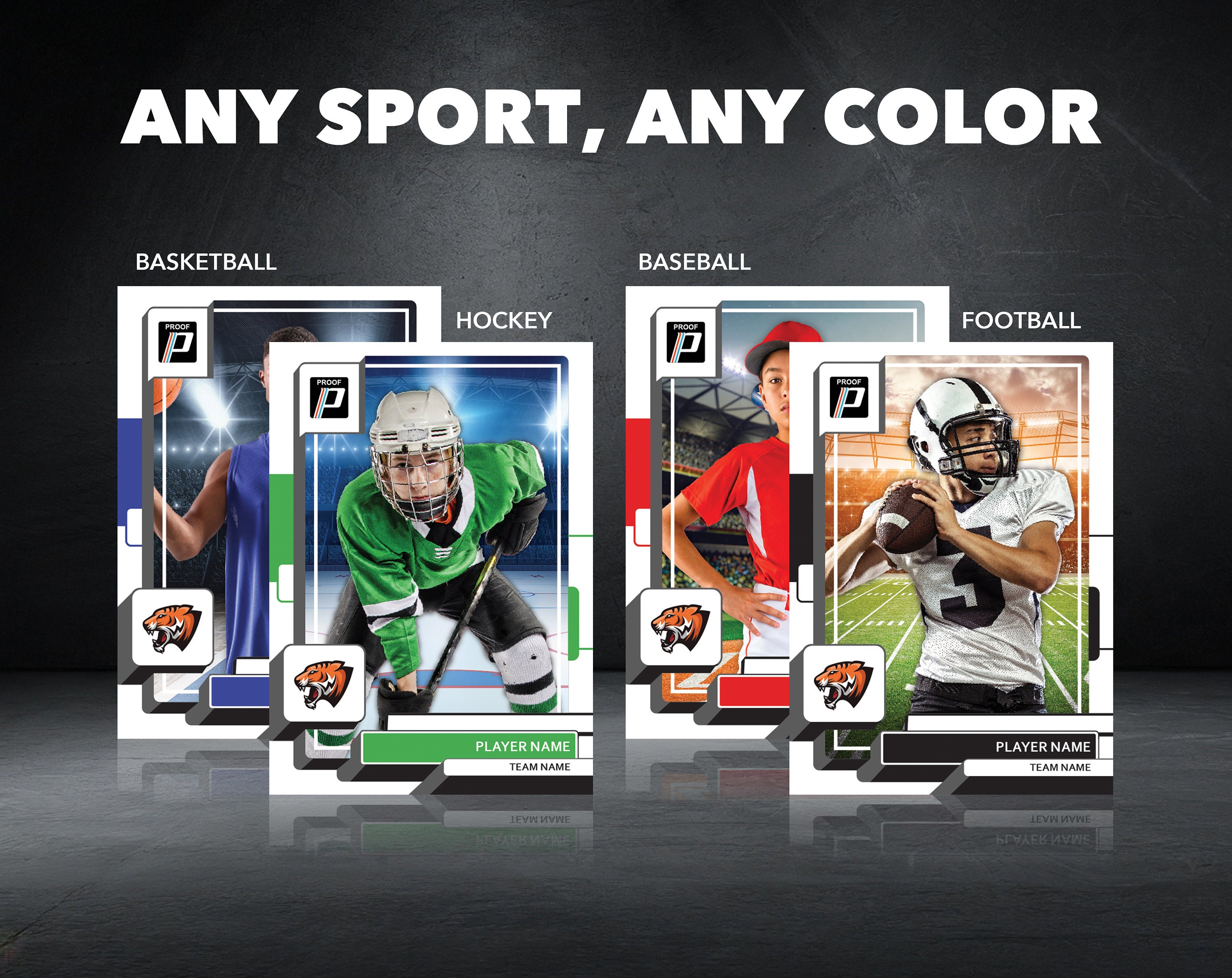 Custom Sports Cards Set of 3 2022 Choose Base, Holo, or Cracked Ice - Etsy