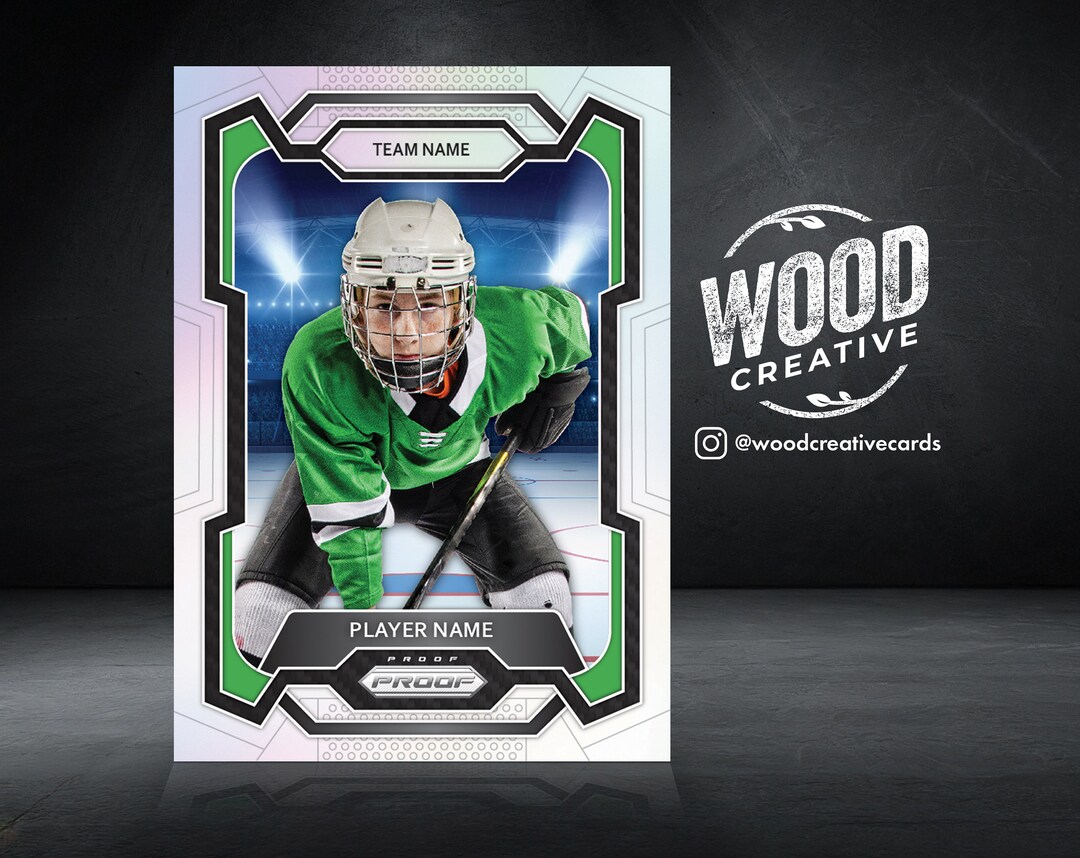 Custom Sports Cards - Set of 3 (2023 Choose Holo or Cracked Ice) - Etsy