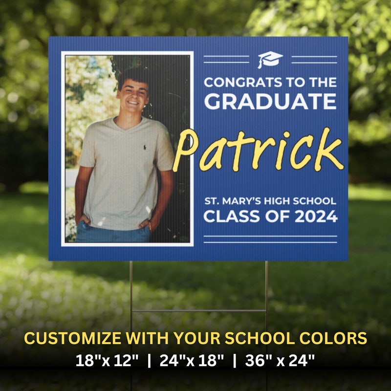 Grad Yard Sign - Etsy