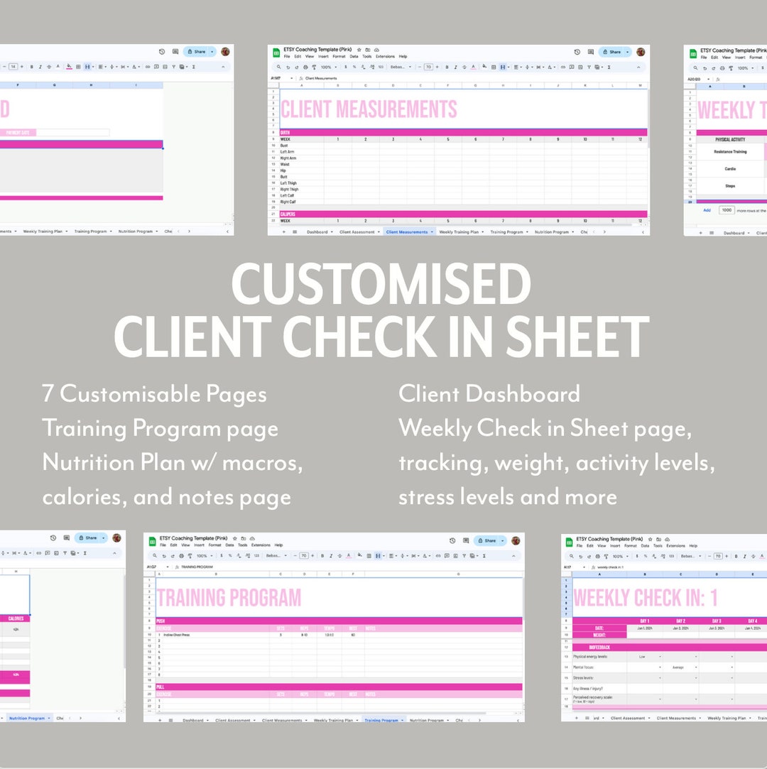 Online Coaching Template for Online Client Coaching for Online Clients ...