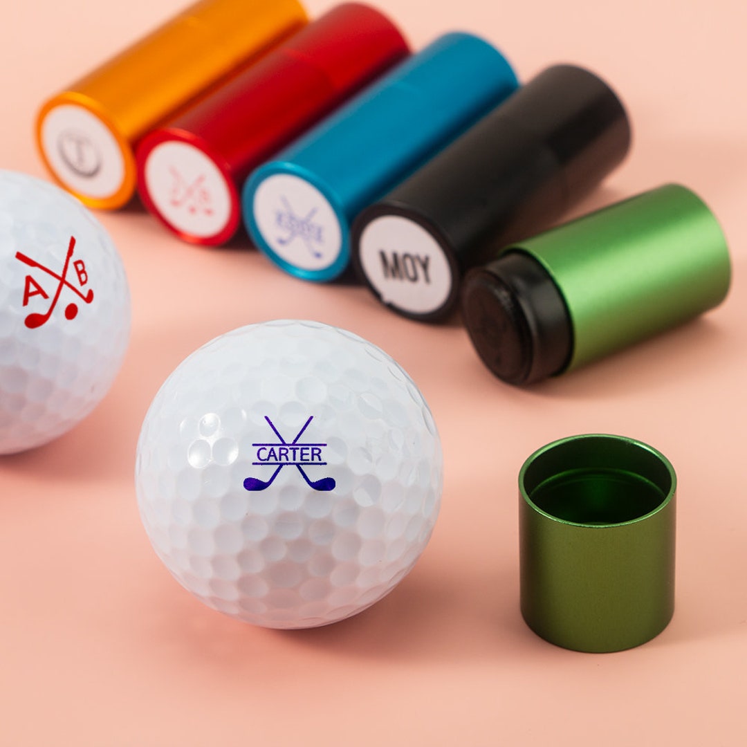 Personalized Golf Ball Stamp, Father's Day Gift, Gift for Golfer,custom ...