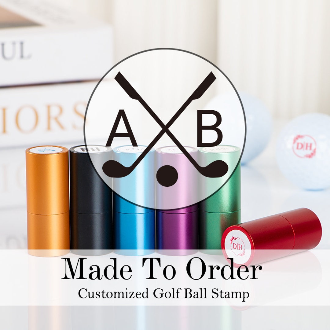 Custom Golf Ball Stamp, Custom Team, Personalized Golf Ball Marker ...