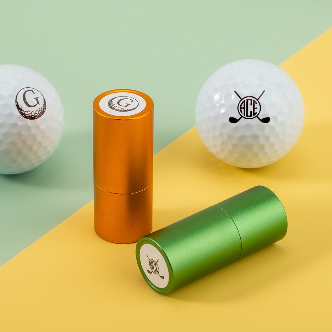 Custom Golf Ball Stamp, Personalized Golf Ball Marker, Father's Day ...