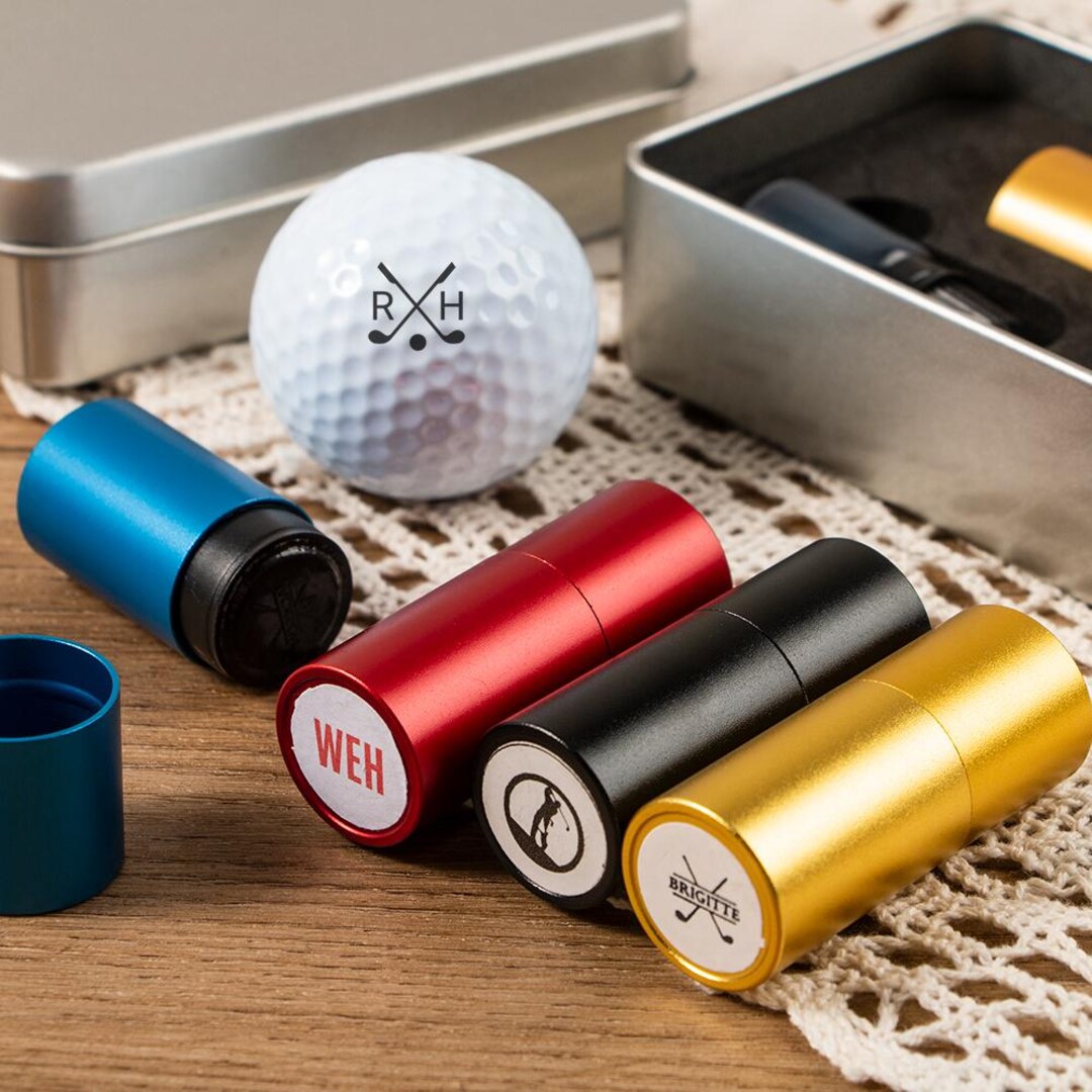 Customize Your Own Golf Ball Stamp,custom Golf Ball Stamp,father's Day ...