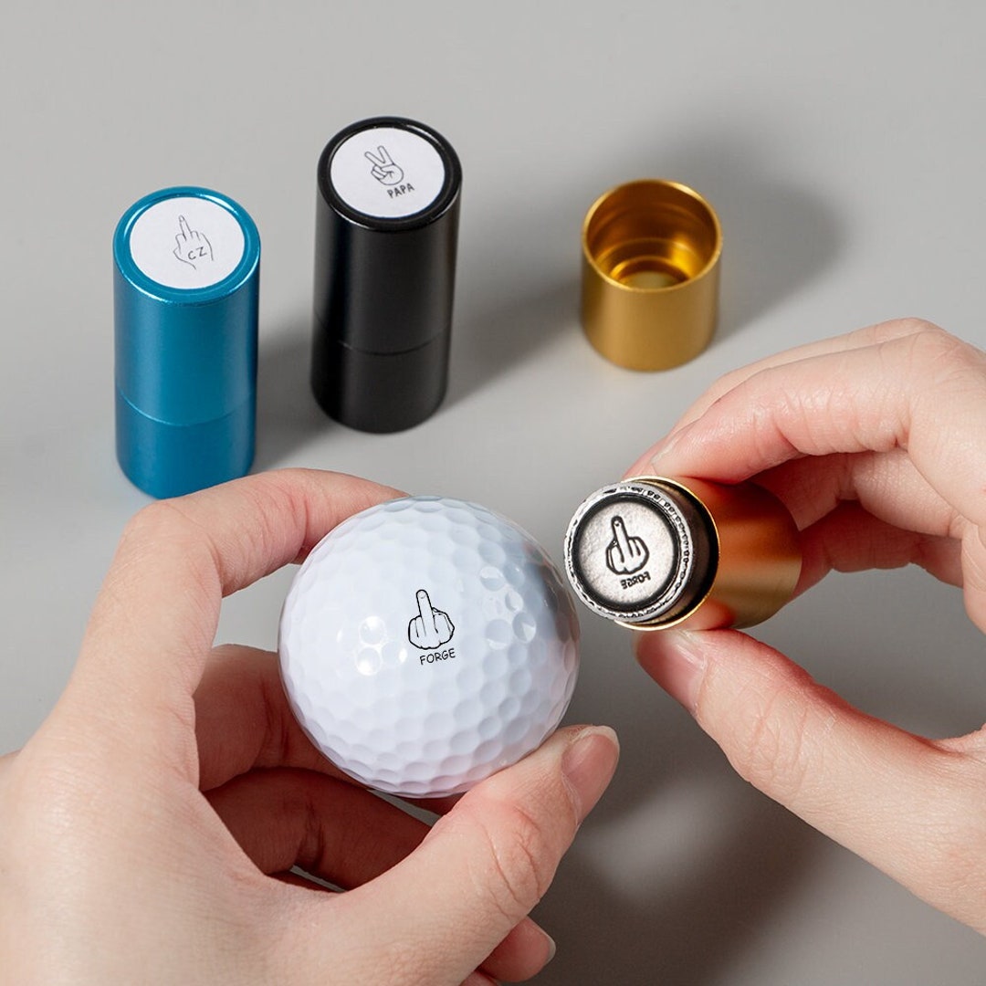 Customized Golf Ball Marker Stamp, Personalized Golf Ball Stamp Kit ...