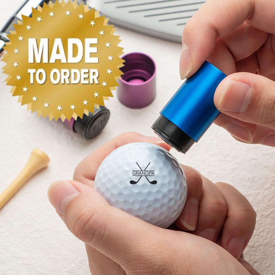 Custom Logo Golf Ball Stamp,ball Marker Golf, Personalized Golf Ball ...