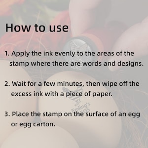 Custom Egg Stamp, Mini Egg Stamp, Fresh Egg Stamp, Gift for Farmer ...