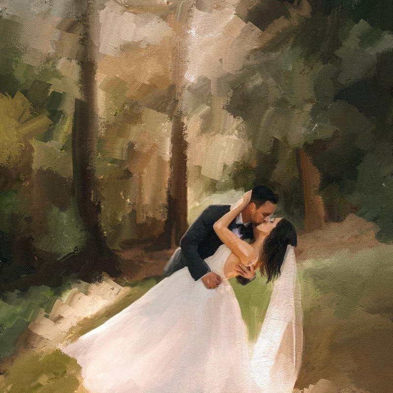 Painting of Couples - Etsy