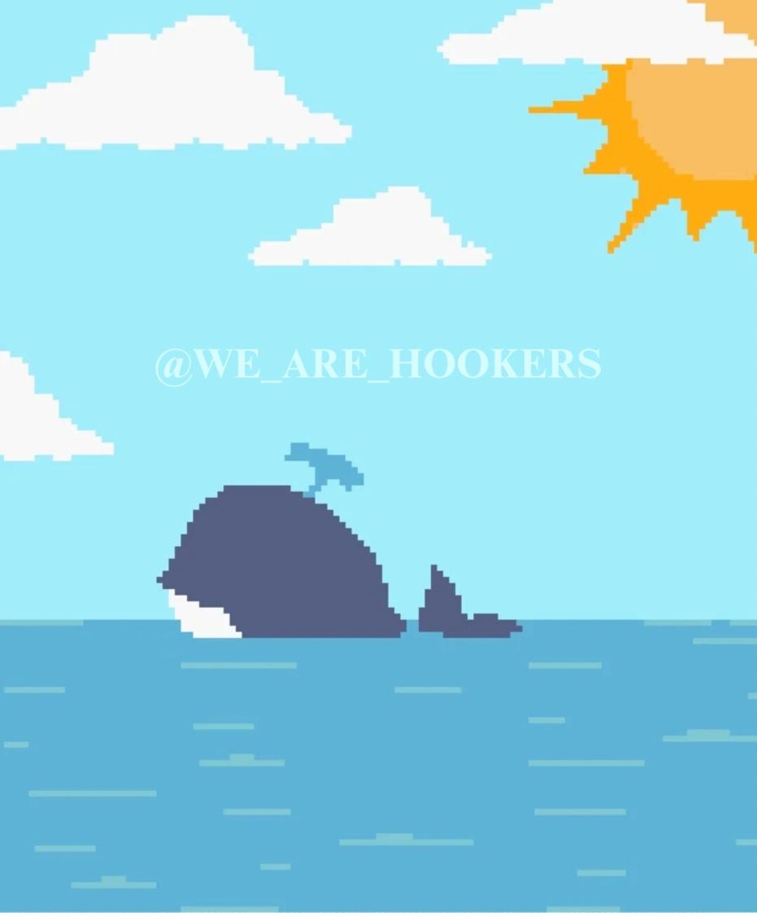 Swimming Whale Crochet Pattern, Ocean Afghan Tapestry (PDF Pattern) - Etsy