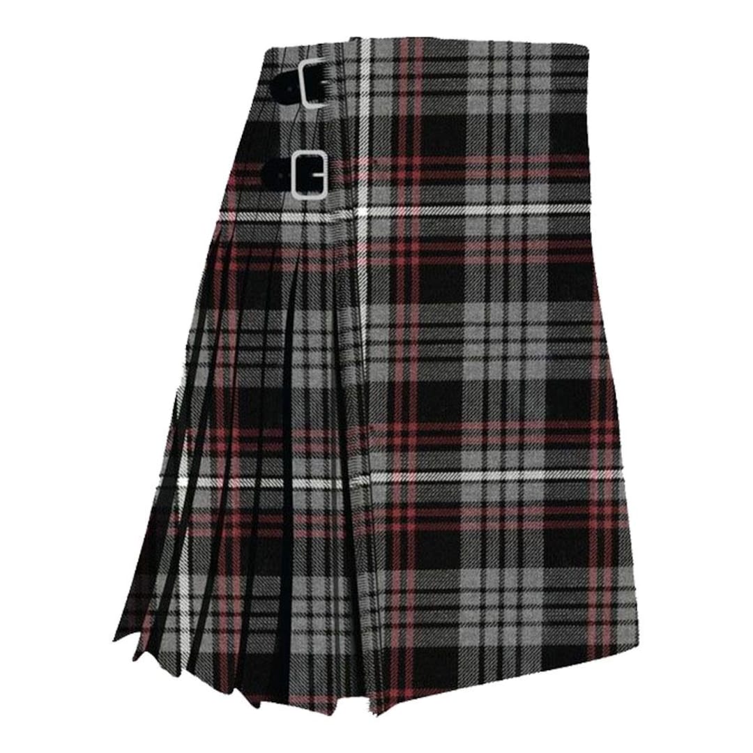 Scottish Traditional Auld Lang Syne Grey 8 Yard Heavy Weight Tartan ...