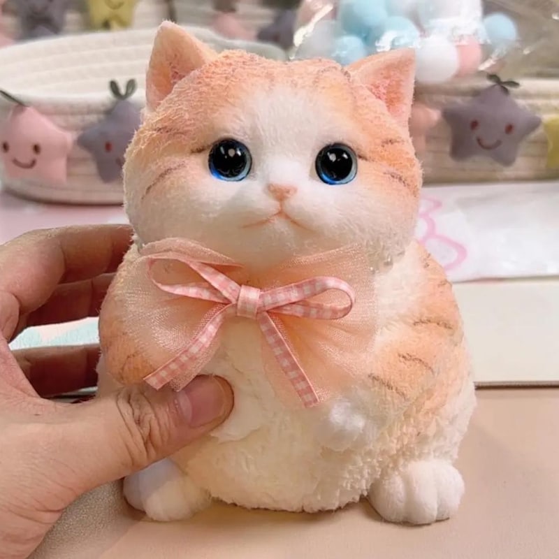 Realistic Cat Squishy - Etsy