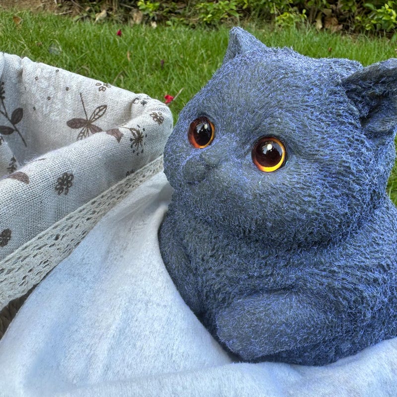 Realistic Cat Squishy - Etsy