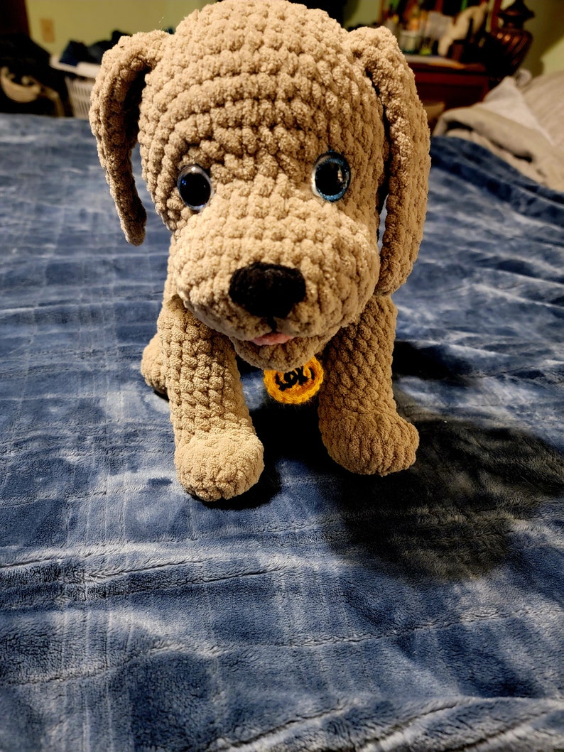 Handmade Crochet Labrador Puppy: Custom Color Plush Dog - Etsy