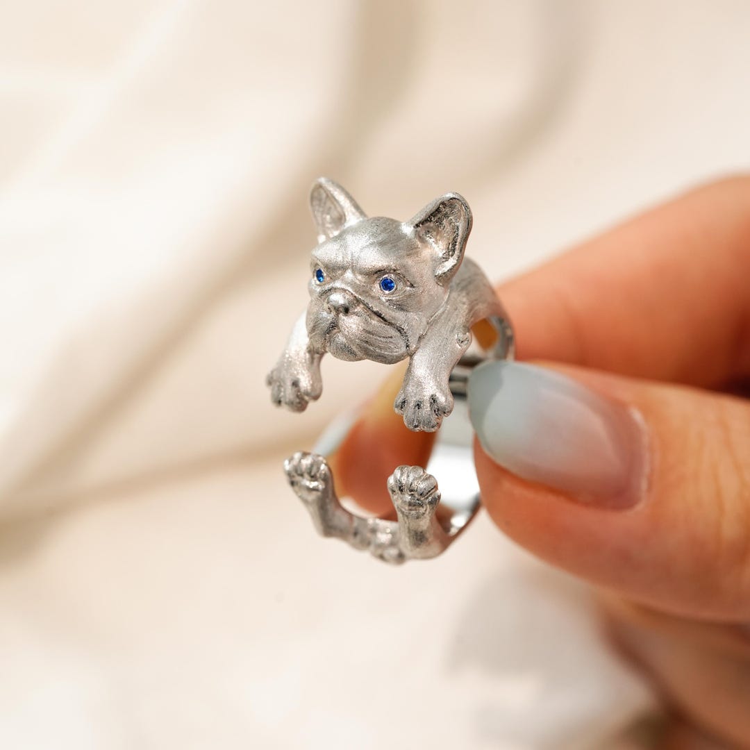 Custom Dog Memorial Ring, Pet Picture Ring, Personalized Jewelry, Pet ...