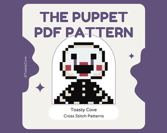 Five Nights at Freddy's: the Marionette Polymer Clay - Etsy