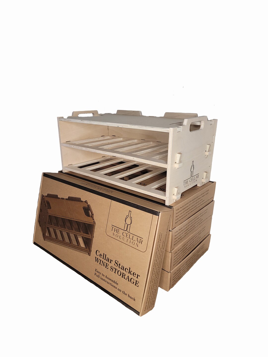 Cellar Stacker Modular Wine Storage Racks - Etsy