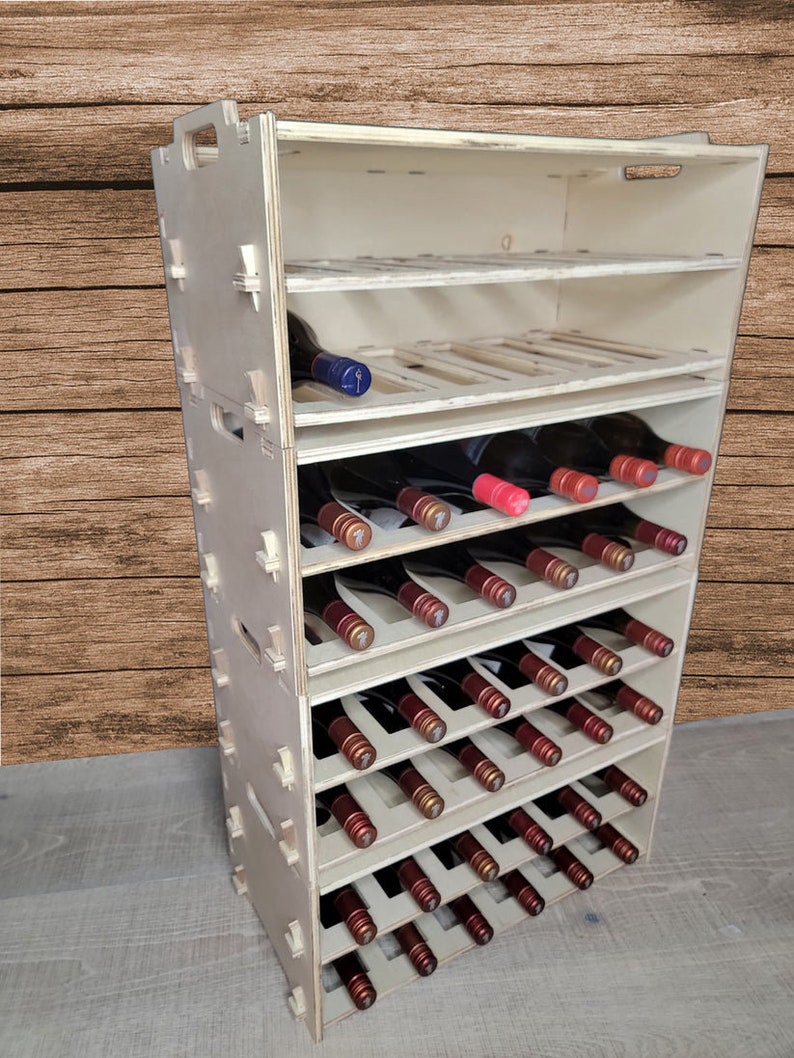 Cellar Stacker Modular Wine Storage Racks - Etsy
