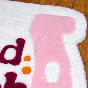 Good Luck Babe Tufted Floor Rug | Chappell Roan Inspired Decor - Etsy
