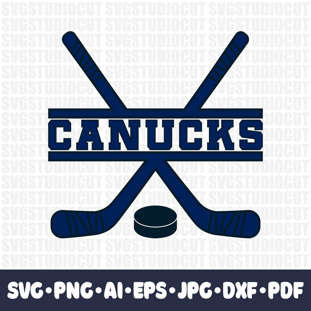 Canucks Hockey SVG Cricut Cut File. Hockey on Ice Team PNG Clipart ...