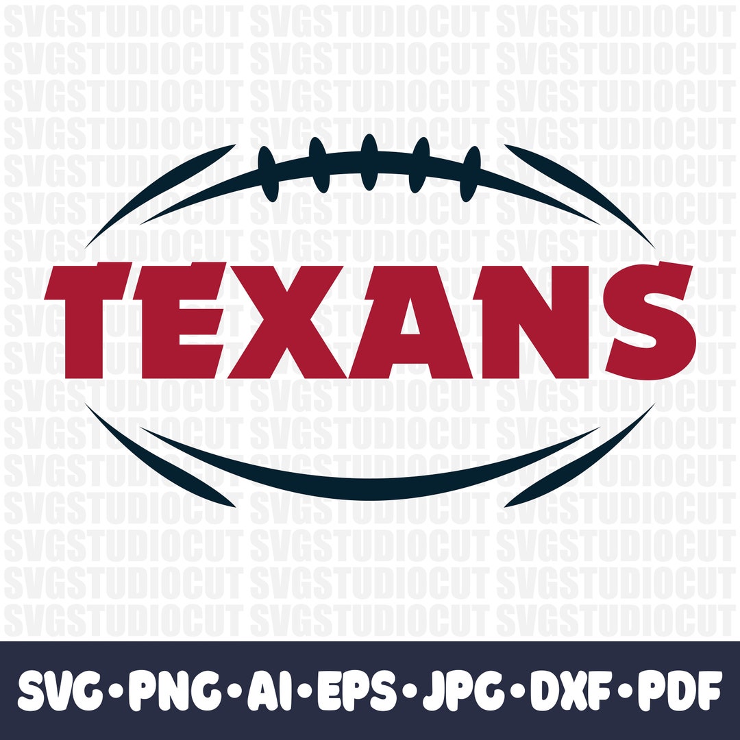 Texans SVG Cricut Cut File. Football Team PNG Clipart. Rugby Silhouette ...