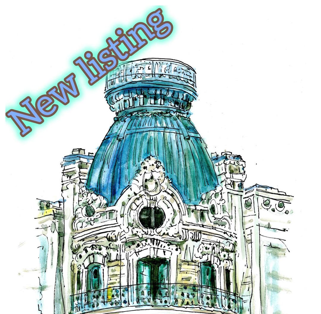 Ansonia Building, New York City. // Achitecture Print // Wall Art - Etsy