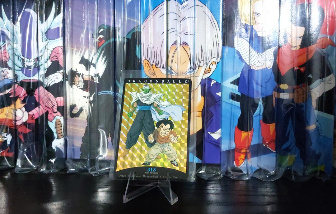 Very Rare Vintage DBZ Dragon Ball Z Hero Collection Part 3 Holo Card ...