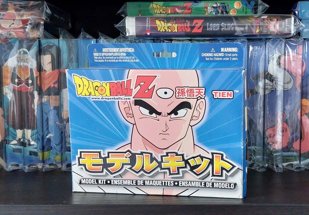 Vintage Dragon Ball Z Tien Model Kit: Irwin Collectable Action Figure ...
