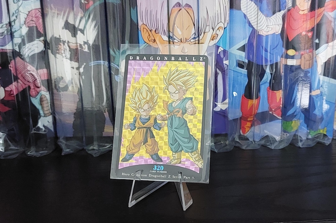 Very Rare Vintage DBZ Dragon Ball Z Hero Collection Part 3 Holo Card ...