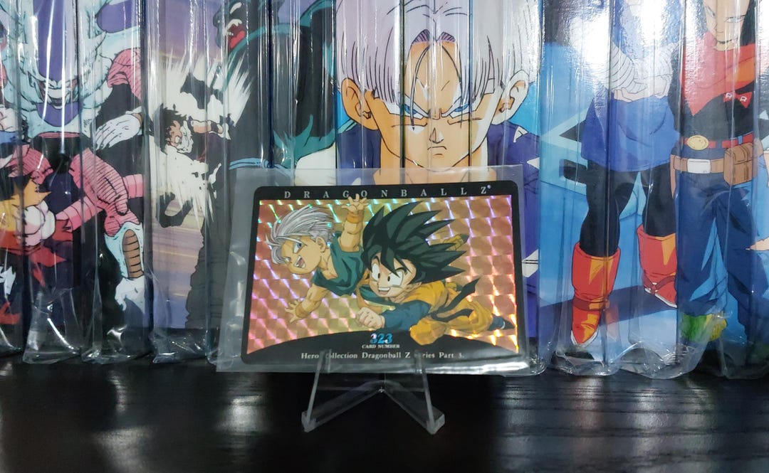 Very Rare Vintage DBZ Dragon Ball Z Hero Collection Part 3 Holo Card ...