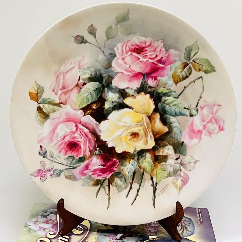 Hand Painted Roses - Etsy