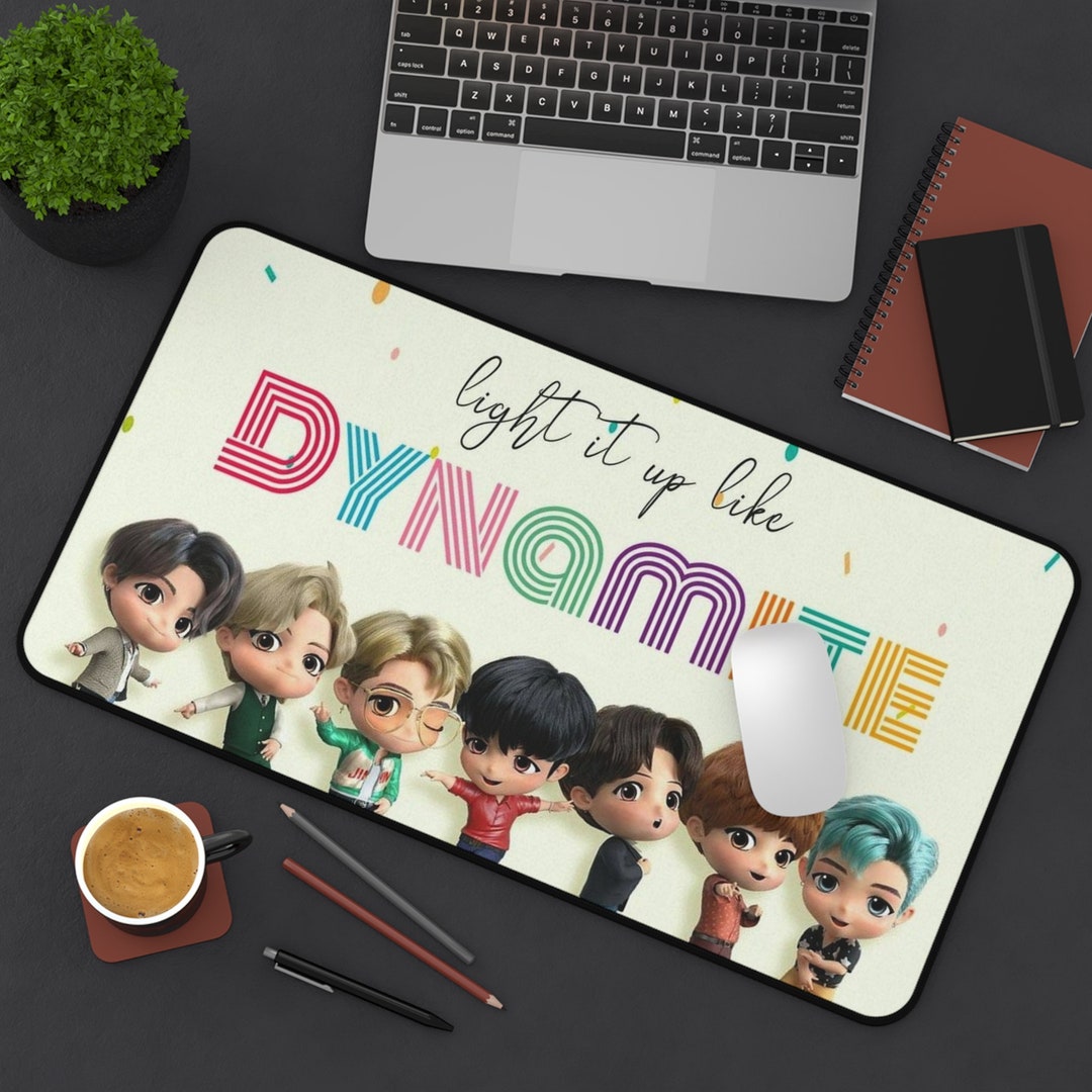 BTS Bias/photo Bts Desk Mat Mouse Pad Kpop Dinamite / Special Theme - Etsy